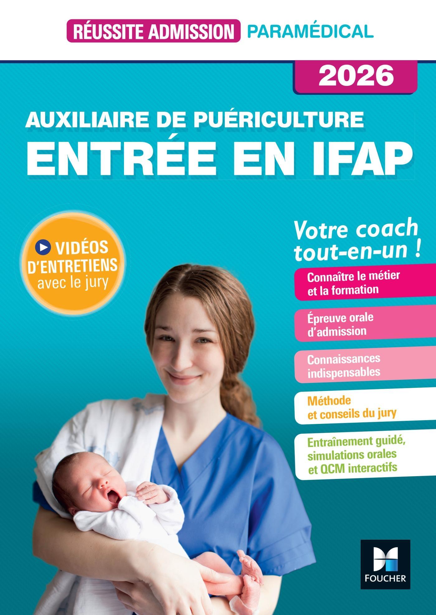 Réussite admission Entrée en IFAP - Auxiliaire de puériculture 2026 ...